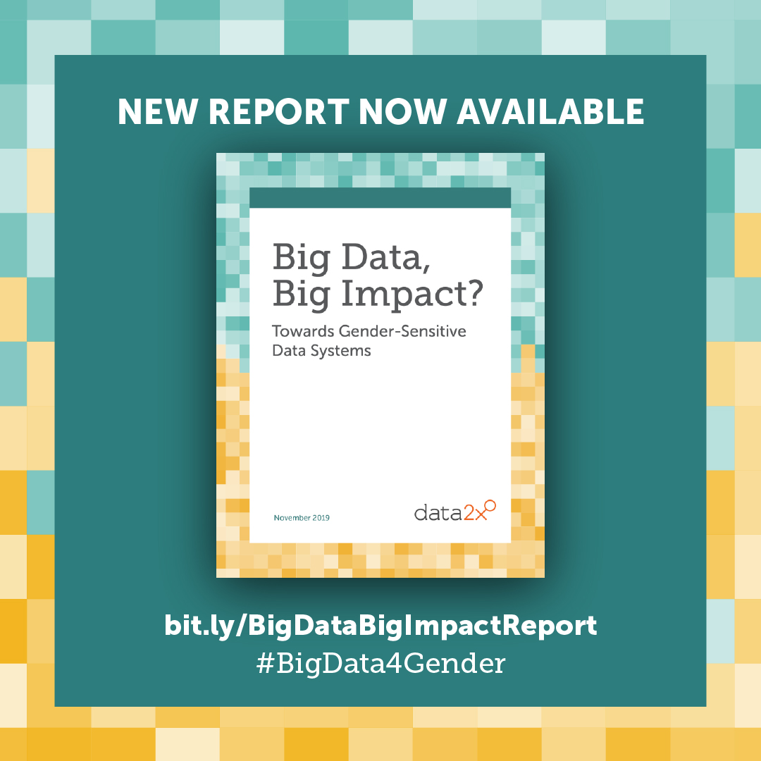 Big Data, Big Impact? Towards Gender-Sensitive Data Systems - Data2X